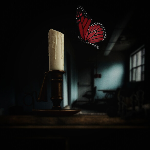 unlit candle - CGSector